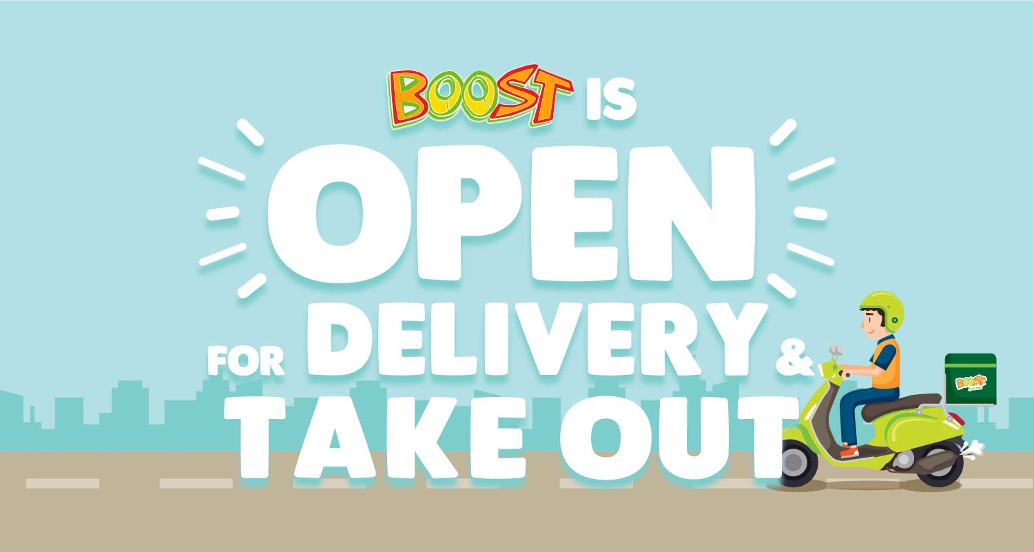 Boost is Open for Delivery & Take Out! - Boost Juice