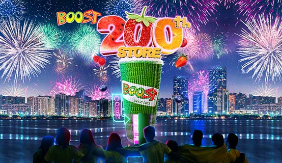 200th Store Opening - Boost Juice