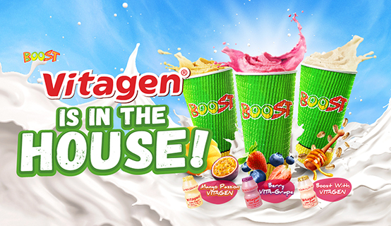 VITAGEN is in the house this June! - Boost Juice