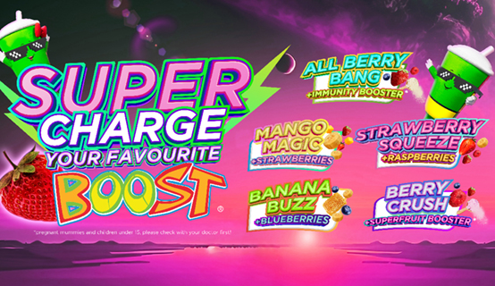 Supercharge your favourite Boost! - Boost Juice
