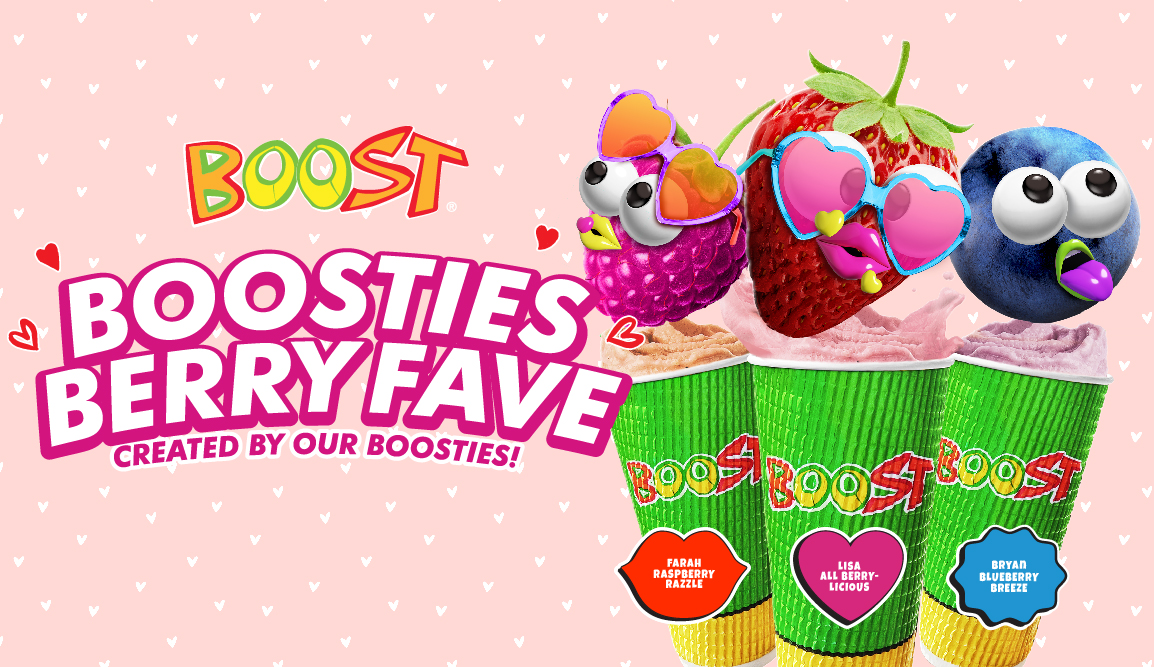 Boosties Berry Fave - Boost Juice