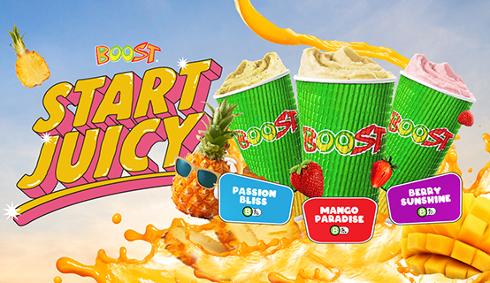 Start Juicy! - Boost Juice